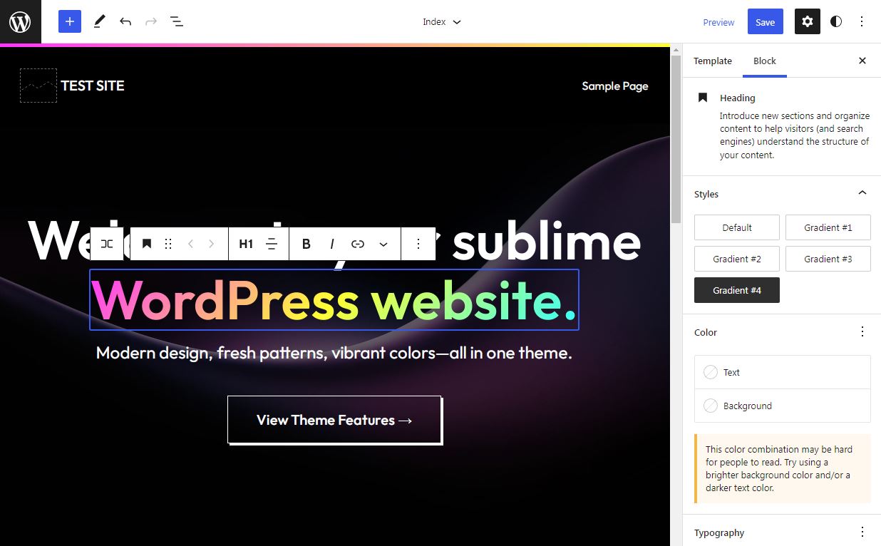 Bright Mode: A New Block Theme with Vibrant Colors, Patterns, and ...